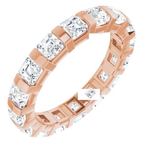 14k Rose Gold Diamond Bridal Wedding Engagement Anniversary Eternity