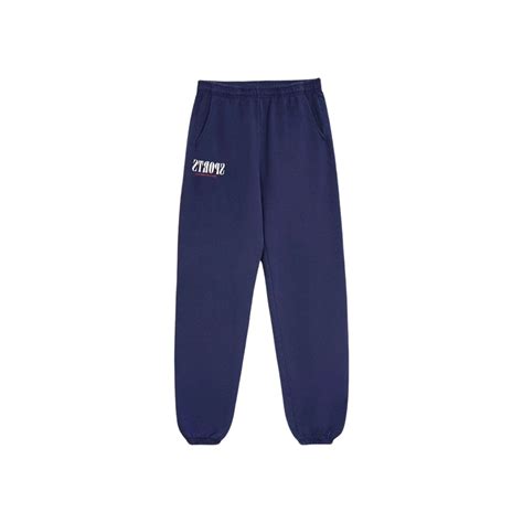 스포티 앤 리치 스포츠 스웻팬츠 네이비