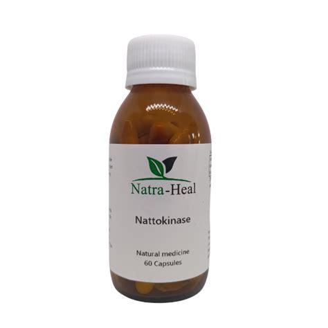 Nattokinase Capsules Natra Heal Wellness