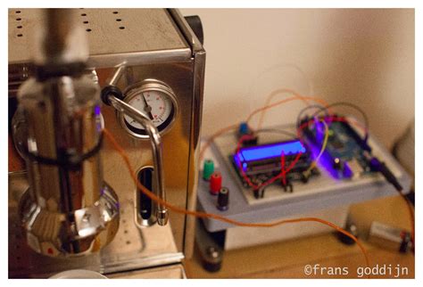 Arduino Board Checking Espresso Machine Temp