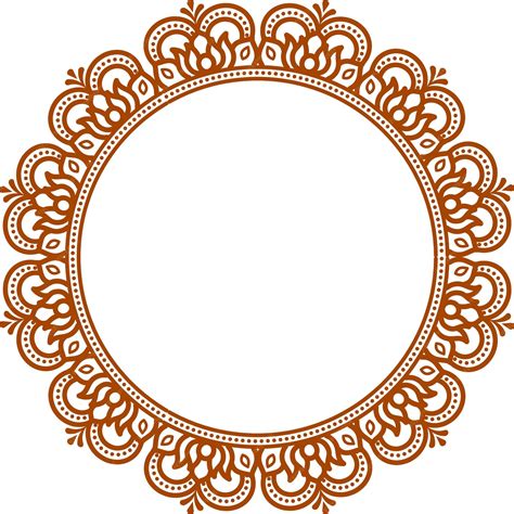 Premium Vector Mandala Frame Floral Design For Grapic