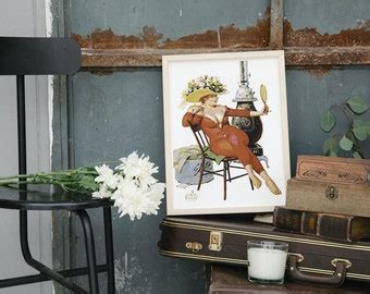Wall Art Hilda Duane Bryers FREE DEL Sleeping After A Etsy