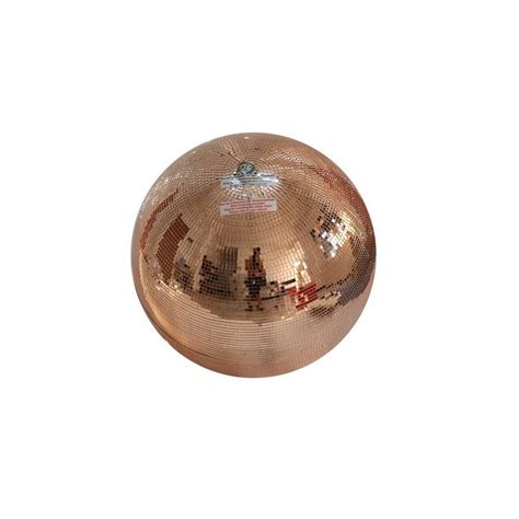 Satisfire Discolicht Spiegelkugel 20cm Kupfer Discokugel Mirrorball