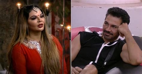 Bigg Boss 14 Rakhi Sawant Cuts Abhinav Shuklas Underwear And Heres How