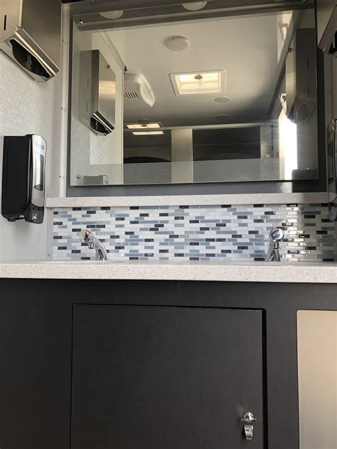 6 Station 15ft Floor Plans Jag Mobile Solutions Mobile Restroom