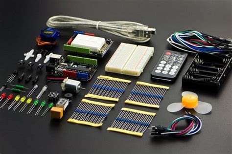 Dfrobot Beginner Kit For Arduino The Pi Hut
