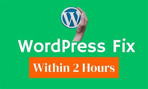 Md Foysal Mhamud On Linkedin Fmtex I Will Fix Your Wordpress Website