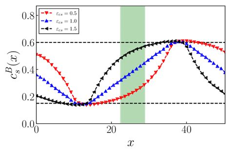 Solute Concentration Profile For A Constant Concentration Gradient We Download Scientific