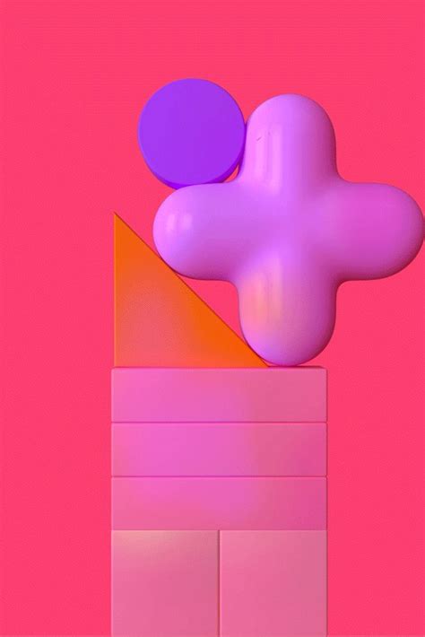 2d3d Shapes On Behance 3d Shapes 2d And 3d Shapes Geometric 3d