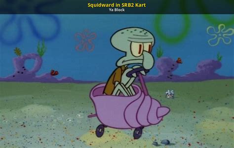 Squidward In Srb2 Kart Mod For Sonic Robo Blast 2 Kart Srb2k Mods