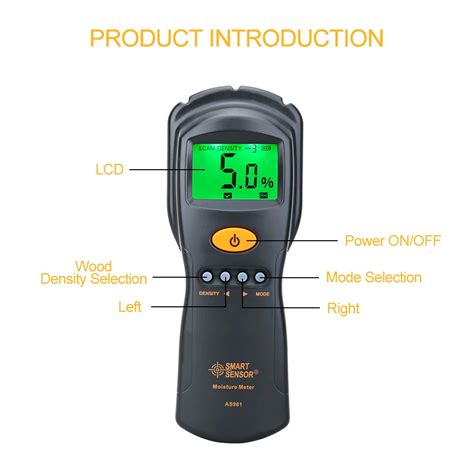 Smart Sensor As981 Digital Moisture Meter