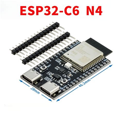 Esp32 C6 N4 N8 N16 Плата для разработки Esp32c6 Минимальная системная плата Esp32 Core Board