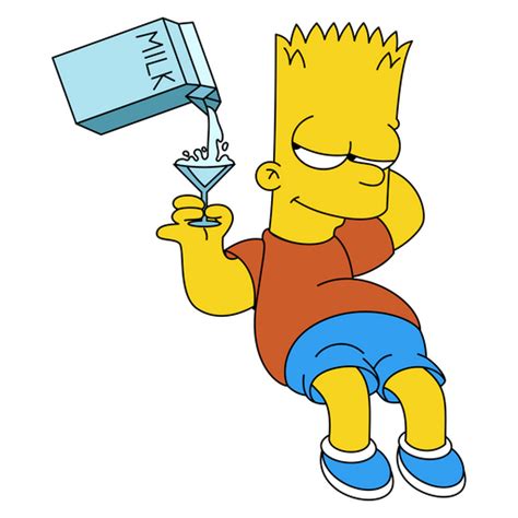 Bart Simpson Pants Down Mooning Sticker Sticker Mania