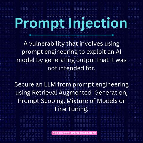 How To Prevent Prompt Injection In Llm Solutions Evolve Ai Labs
