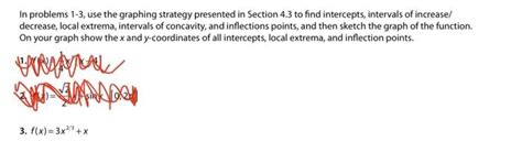 in problems 1 3 use the graphing strategy presented