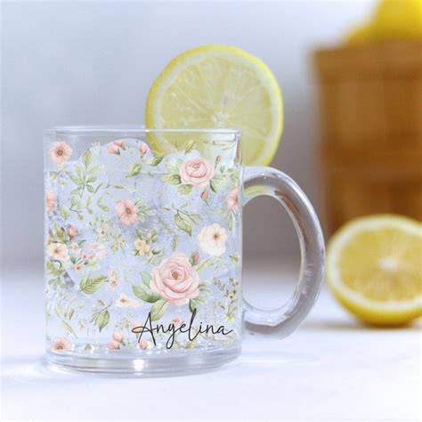 Glass Mug Etsy