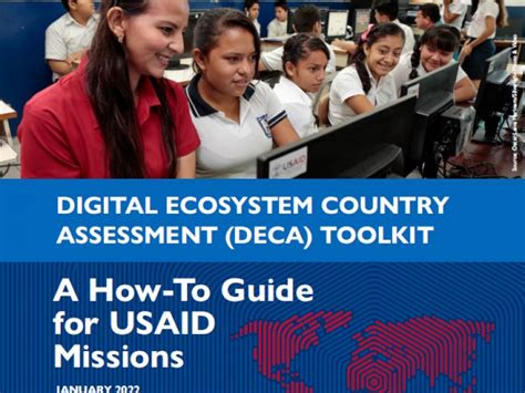 Digital Ecosystem Country Assessment Deca Toolkit A How To Guide For Usaid Missions