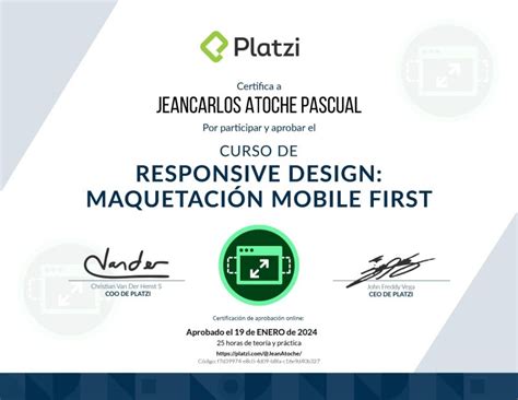 Jeancarlos Atoche Pascual En Linkedin Mobilefirst Diseñoweb