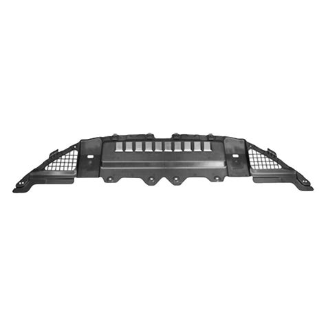 Alzare® Gm1228149c Front Center Bumper Splash Shield Capa Certified