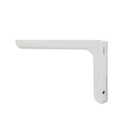 Everbilt White Small Designer Shelf Bracket 91168 The Home Depot