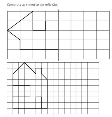 Os sabichões da Escola de S Miguel Vamos praticar as simetrias