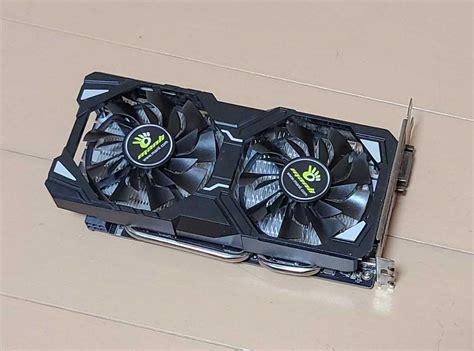【やや傷や汚れあり】manli Nvidia ビデオカード グラフィックボード Gtx1060 6gb 動作未確認 中古 ジャンクの落札情報