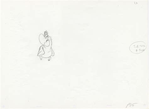 Aladdin Iago Production Drawing Id Jun22358 Van Eaton Galleries