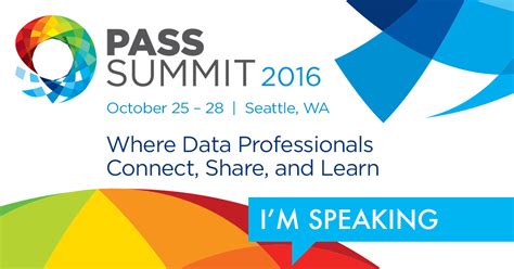 My Sessions At Pass Summit 2016 Radacad