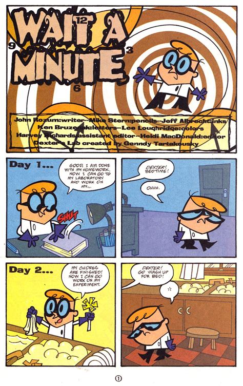 Read Online Dexters Laboratory Comic Issue 6