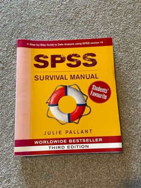 Spss Survival Manual A Step By Step Guide To Data Analysis Using Spss