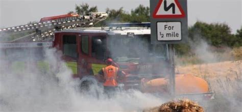 South Yorkshire Fire And Rescue Issue Warning As Temperatures Rise Along With Grassland Fires In