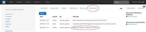 Duplicating A Job Interpreter Intelligence