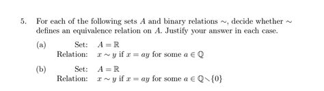solved for each of the following sets a and binary