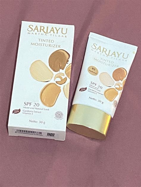 Sariayu Gold Tinted Moisturizer 02 Natural On Carousell