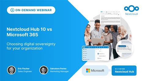 On Demand Webinar Nextcloud Hub Vs Microsoft 365 Choosing Digital