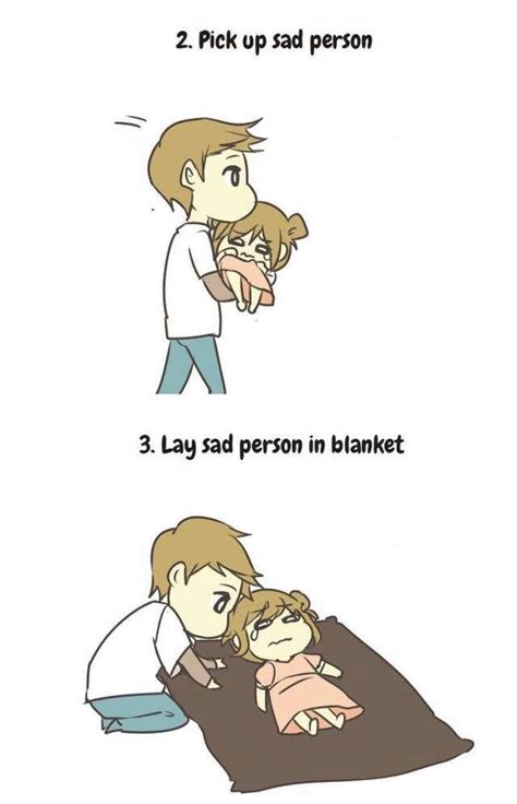 How To Take Care Of A Sad Person Anime Amino