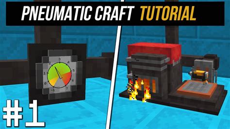 Pneumatic Craft Part 1 Basics Tutorial Guide 1201 Minecraft Java Edition Youtube