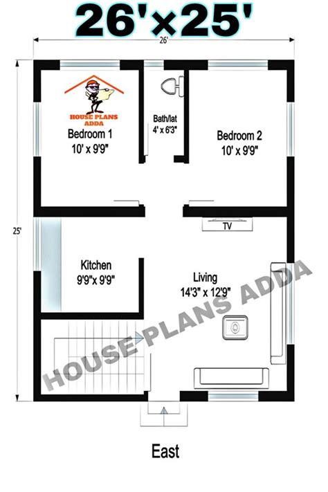 2625 Sqft Small House Plan Ideas 20x30 House Plans 2bhk House Plan