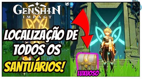 All Shrine Location Guide Genshin Impact Official Community