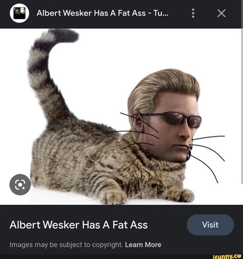 Albert Wesker Has A Fat Ass Tu Albert Wesker Has A Fat Ass Visit