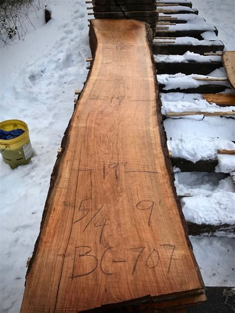 9 Foot Long Black Cherry Live Edge Wood Slabs 9 Ft Cherry Etsy