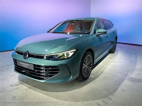 Nuova Volkswagen Passat Variant 2024 Ecco Comè Vista Dal Vivo Foto E