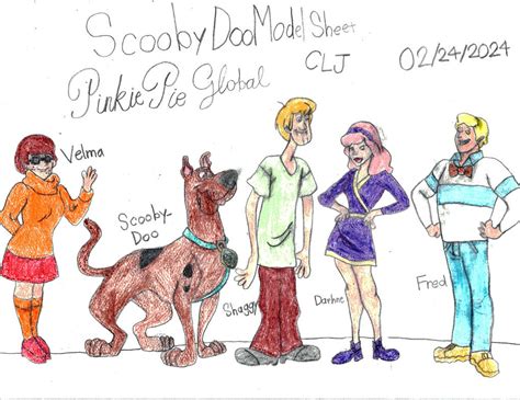 My Scooby Doo Model Sheet By Pinkiepieglobal On Deviantart