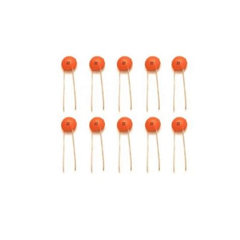 22pf Ceramic Capacitor At ₹ 10piece Ceramic Capacitors In New Delhi