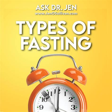 Types Of Fasting