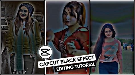 Tiktok New Trending Black Effect Video Editing In Capcut Hdr Black