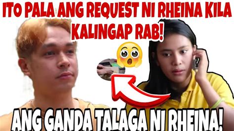 HALA ANO ITONG REQUEST NI RHEINA KILA KALINGAP RAB ANG GANDA TALAGA NI