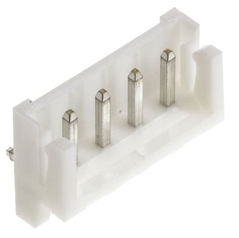S4b Eh Lf Sn Jst Jst Eh Series Right Angle Through Hole Pcb Header 4 Contact S 2 5mm