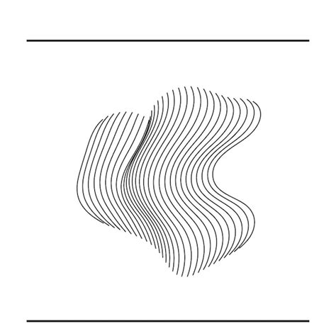 Premium Vector Warp Lines Into Mesmerizing Shapes