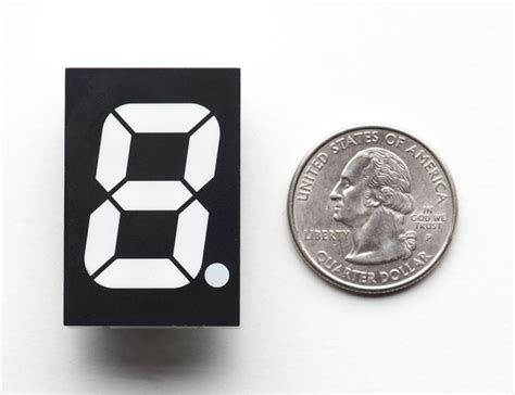 New Product Rgb 7 Segment Digit 1″ Tall Digit « Adafruit Industries